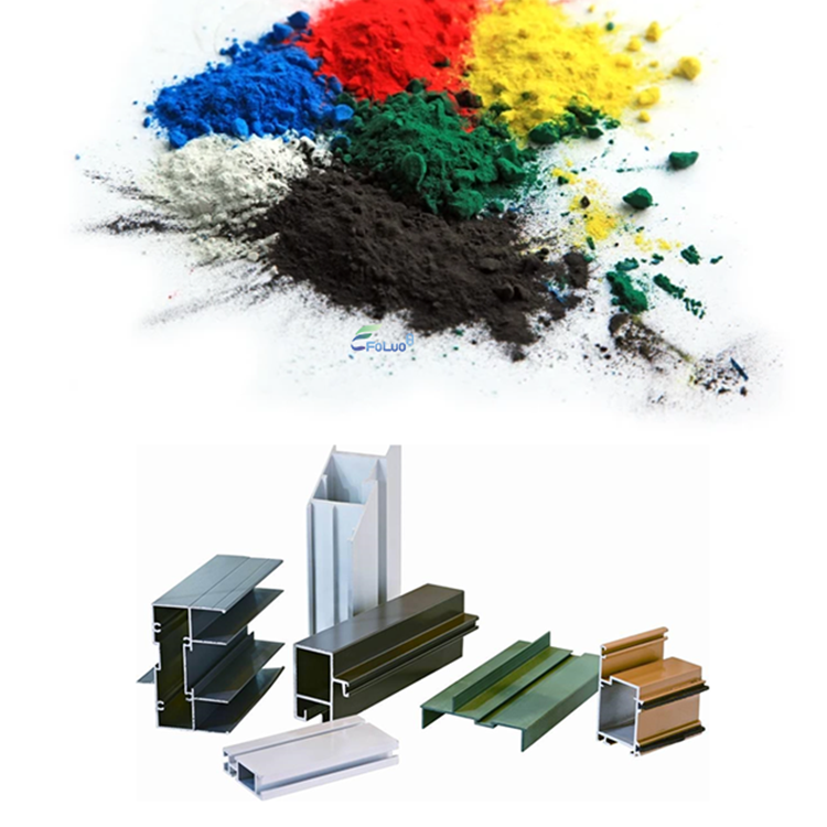 Metal Color Dry Powder Coating Paint Epoxy Polyester Powder Coating ...